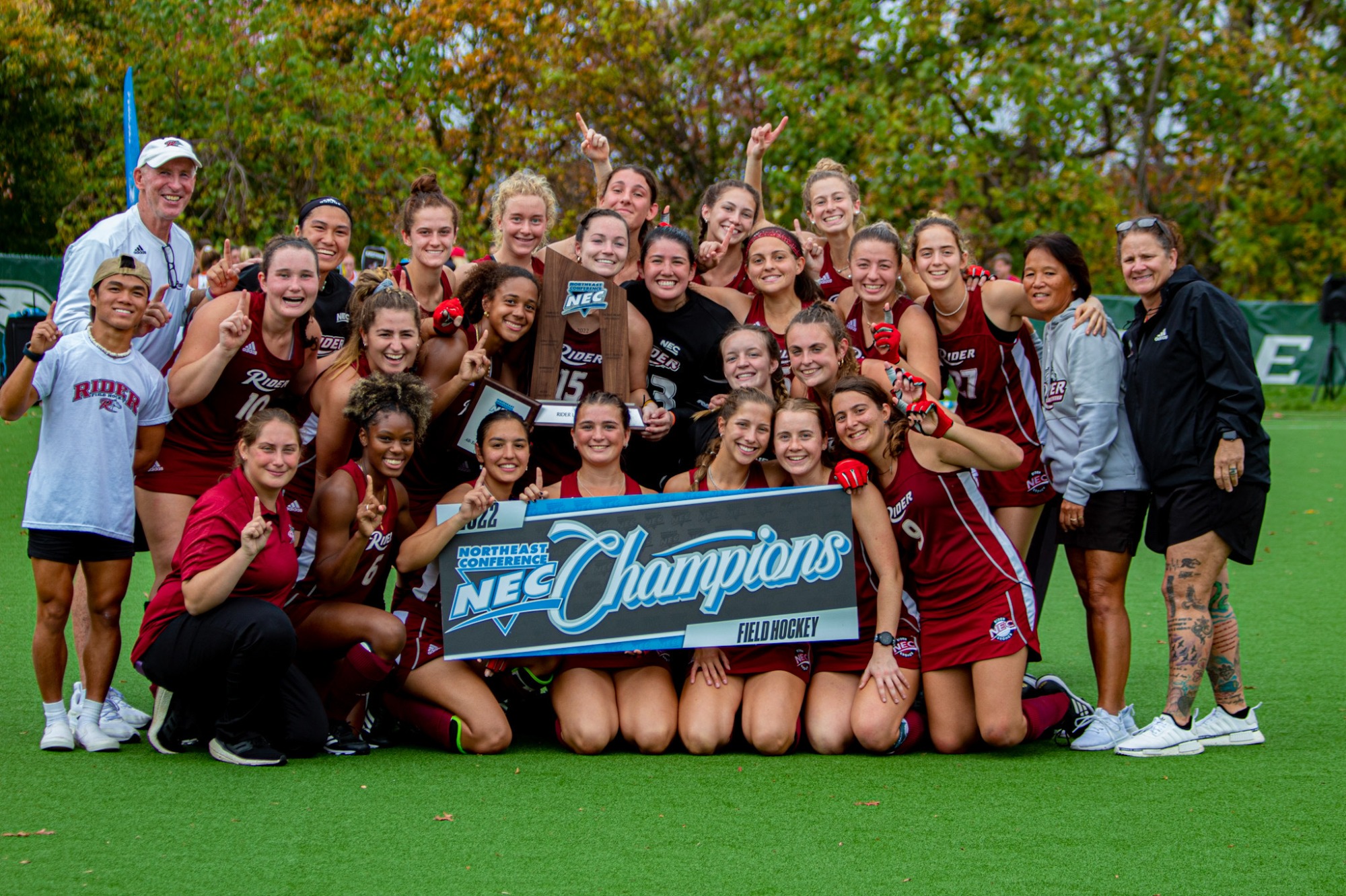 Field Hockey Claims Eighth NEC Tournament Championship - Rider ...