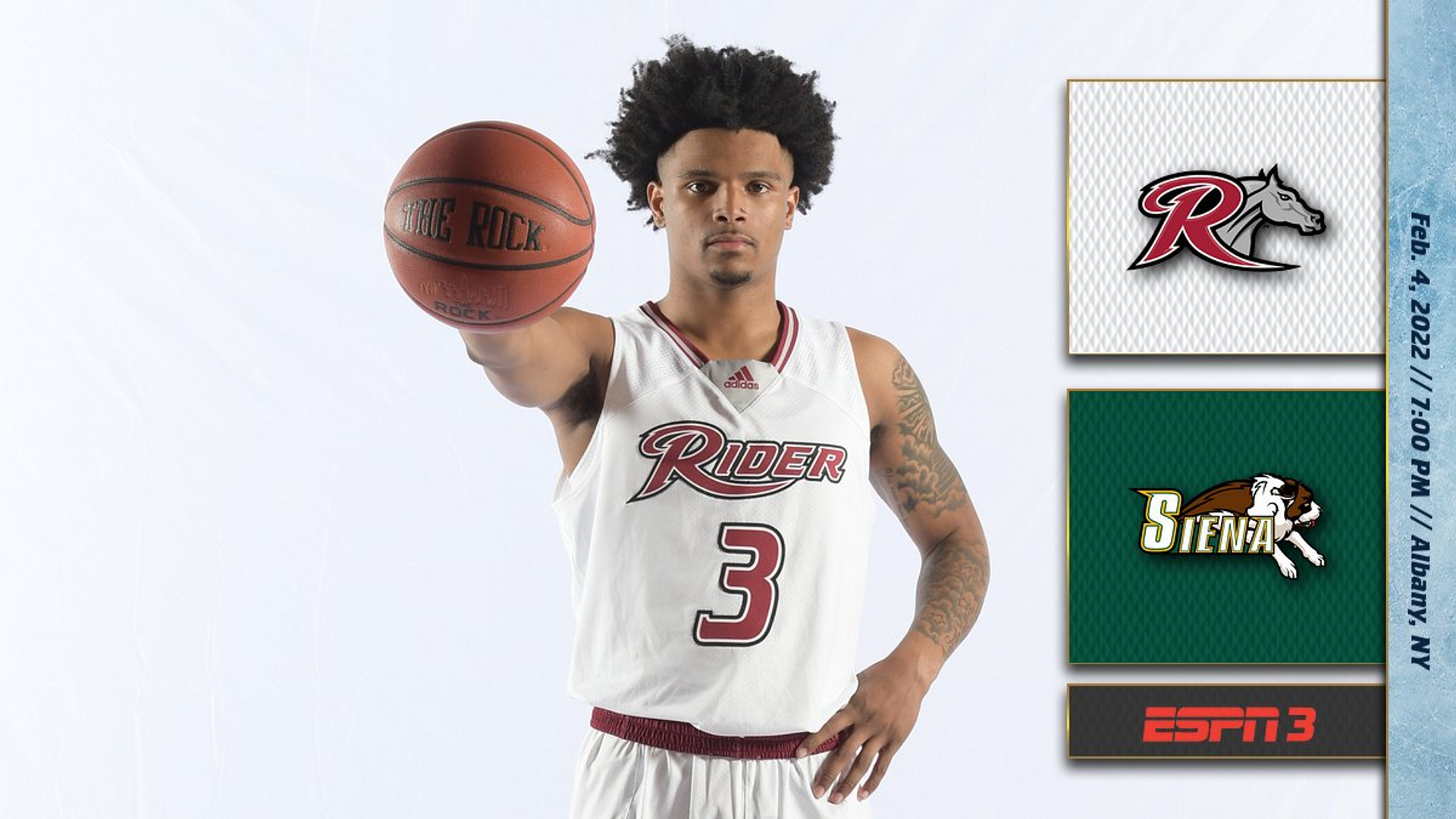 Men's Basketball Travels to Siena Friday - Rider University Athletics