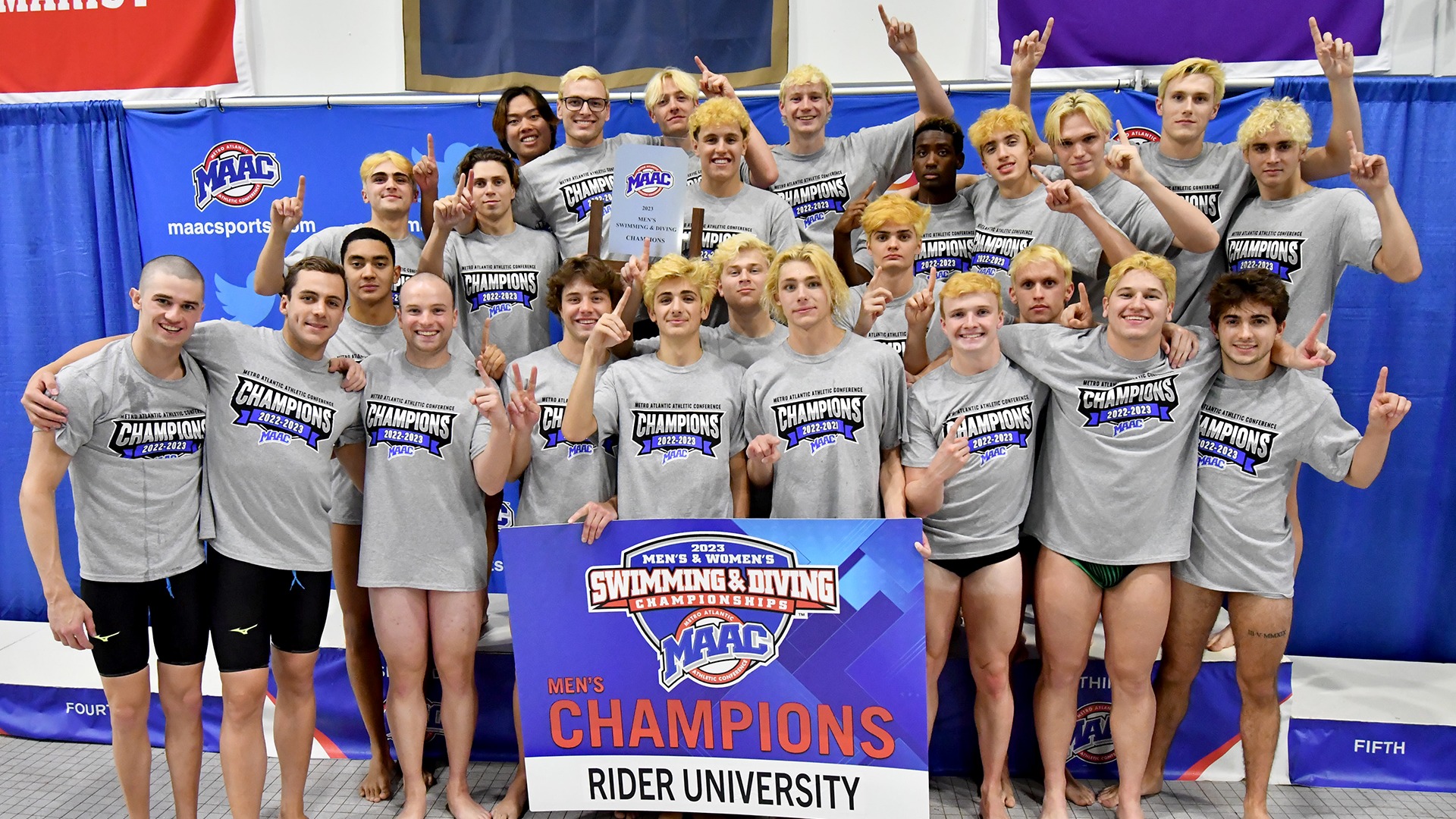 Men's Swimming and Diving Captures 11th-Straight MAAC Championship ...