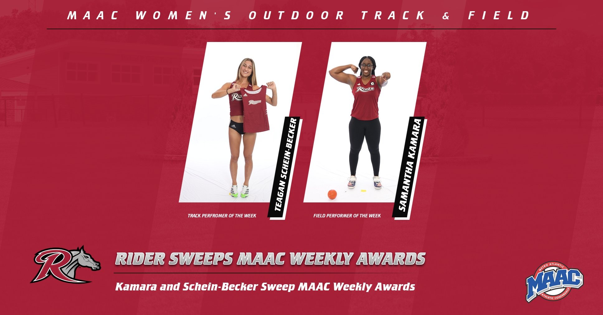 Kamara and Schein-Becker Sweep MAAC Weekly Awards - Rider University ...
