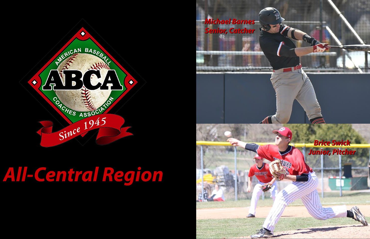 Barnes and Swick Named To ABCA All-Region Second Team - Ripon College ...