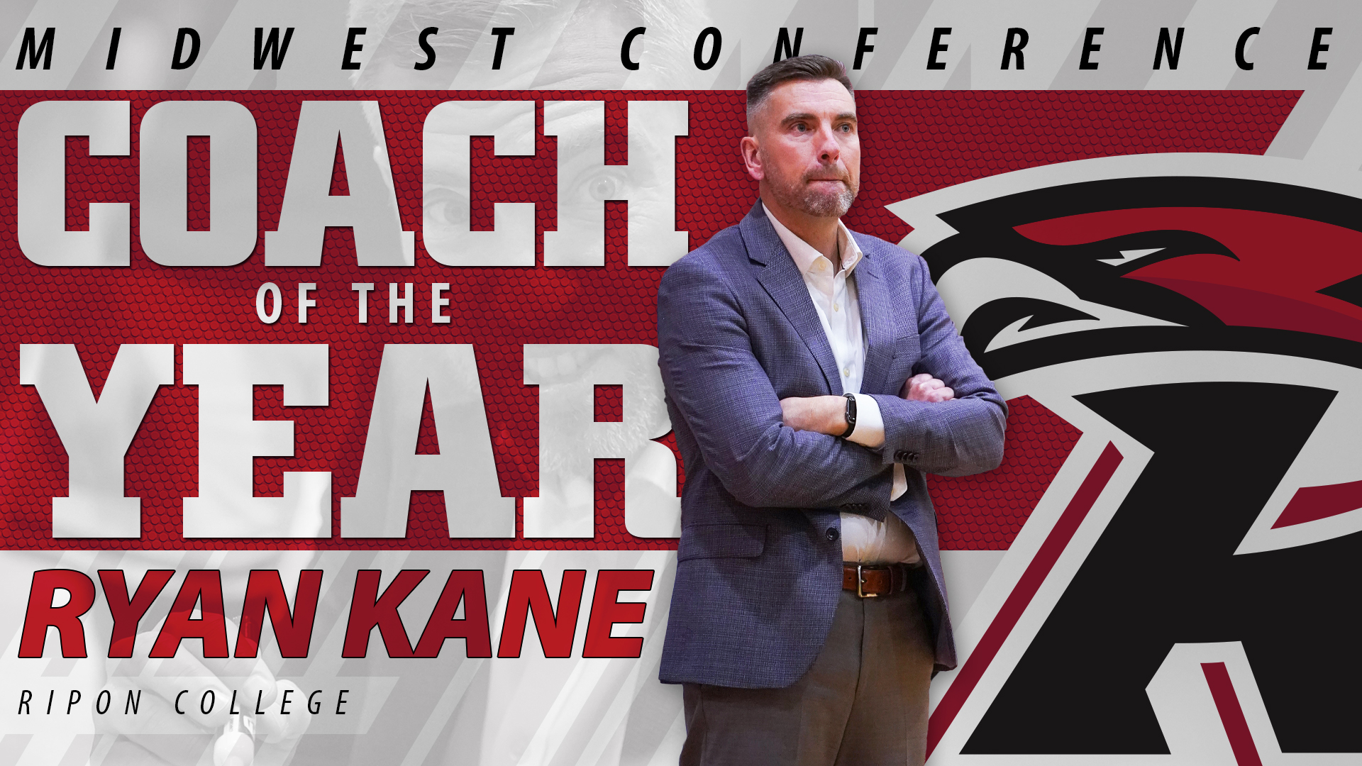 Ryan Kane Named MWC Coach of the Year - Ripon College Athletics