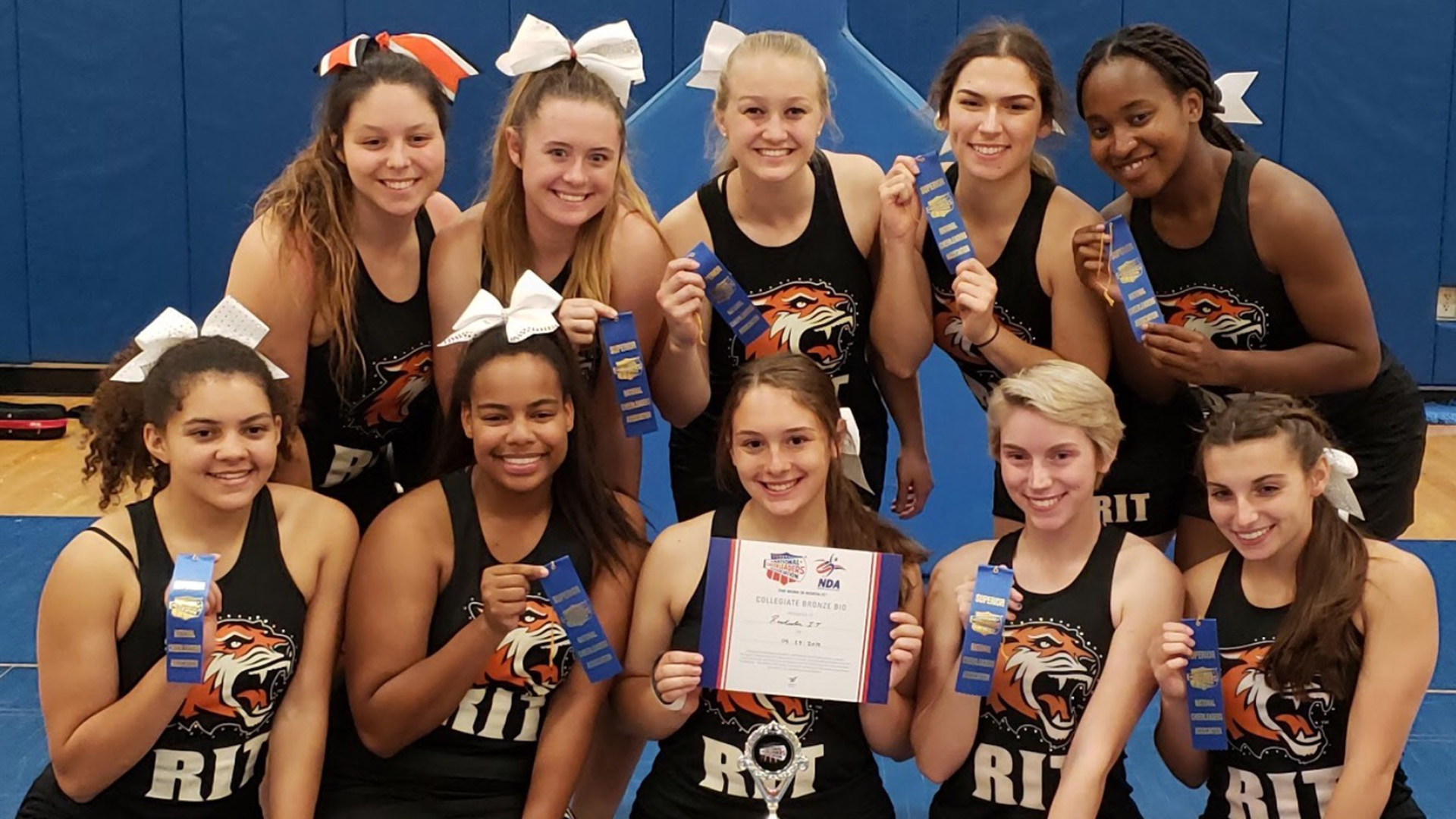 RIT Cheerleading excels at 2019 NCAA Cheer Camp - Rochester Institute ...