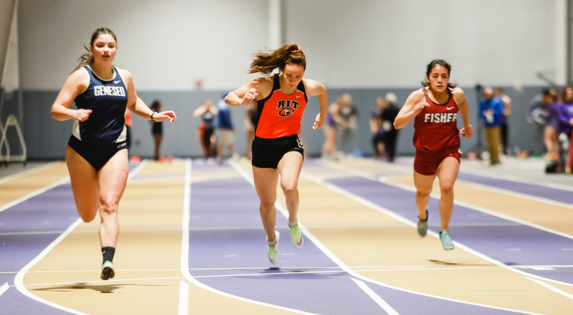 Women's indoor track and field compete at Nazareth Alumni Opener ...