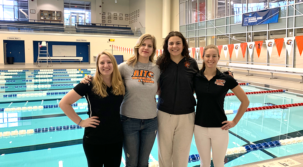 Four swimmers to represent RIT at 2019 NCAA Swimming and Diving ...