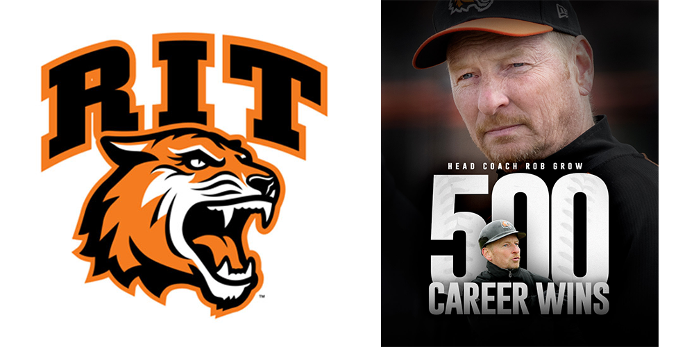 Rob Grow wins 500th game at RIT, as baseball scores 32 runs in sweep ...