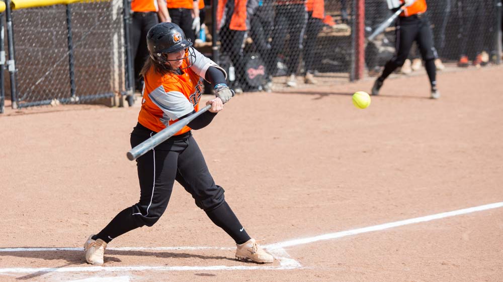 Softball suffers two one-run losses at Buffalo State - Rochester ...