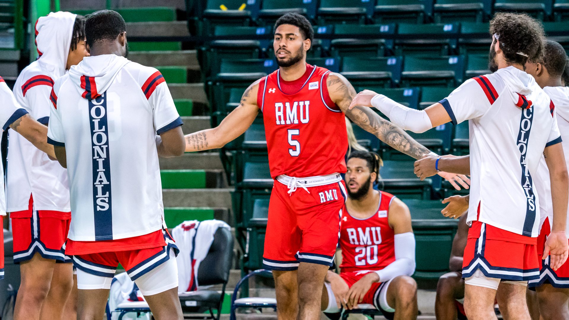 AJ Bramah - Men's Basketball - Robert Morris University Athletics