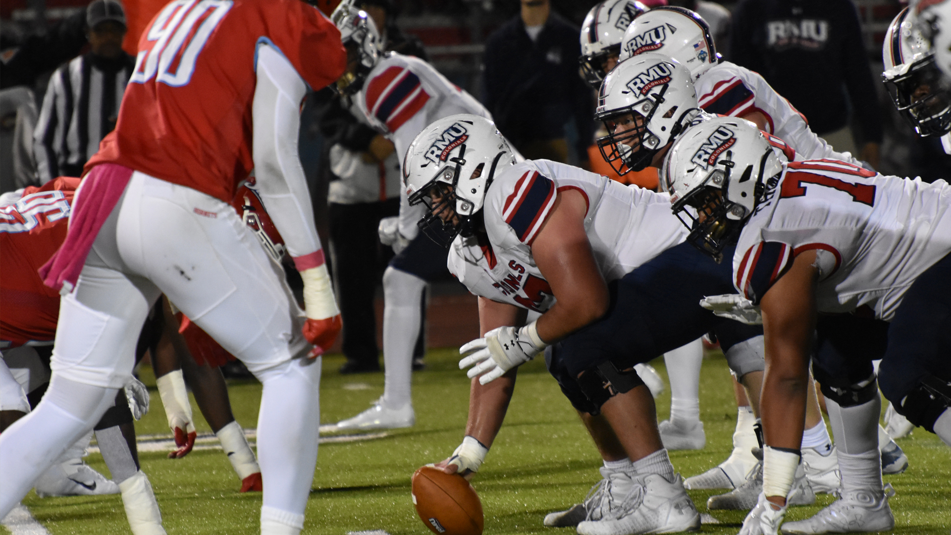 Hornets Sting Colonials, 14-9 - Robert Morris University Athletics