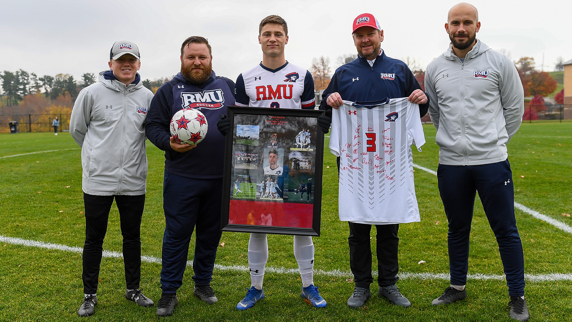 RMU Provides Offensive Explosion On Senior Day - Robert Morris ...