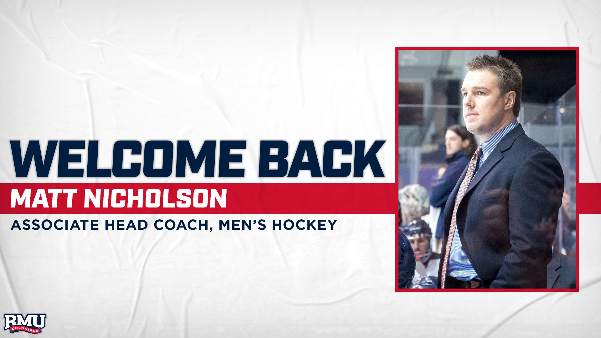 Nicholson Named RMU Associate Head Coach - Robert Morris University ...