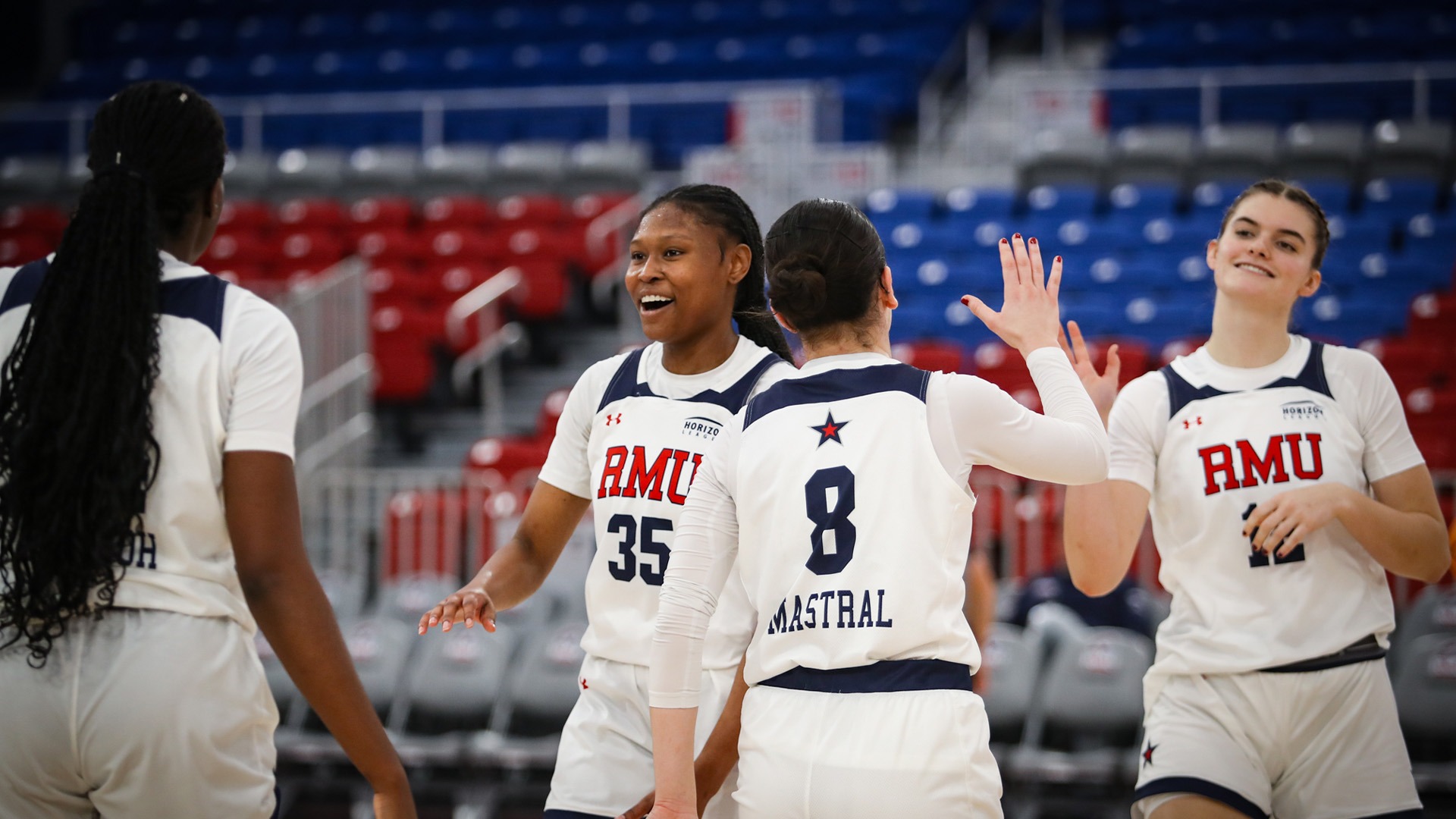 Colonials Improve in Conference Play as They Defeat IUPUI, 60-49 - Robert Morris University ...