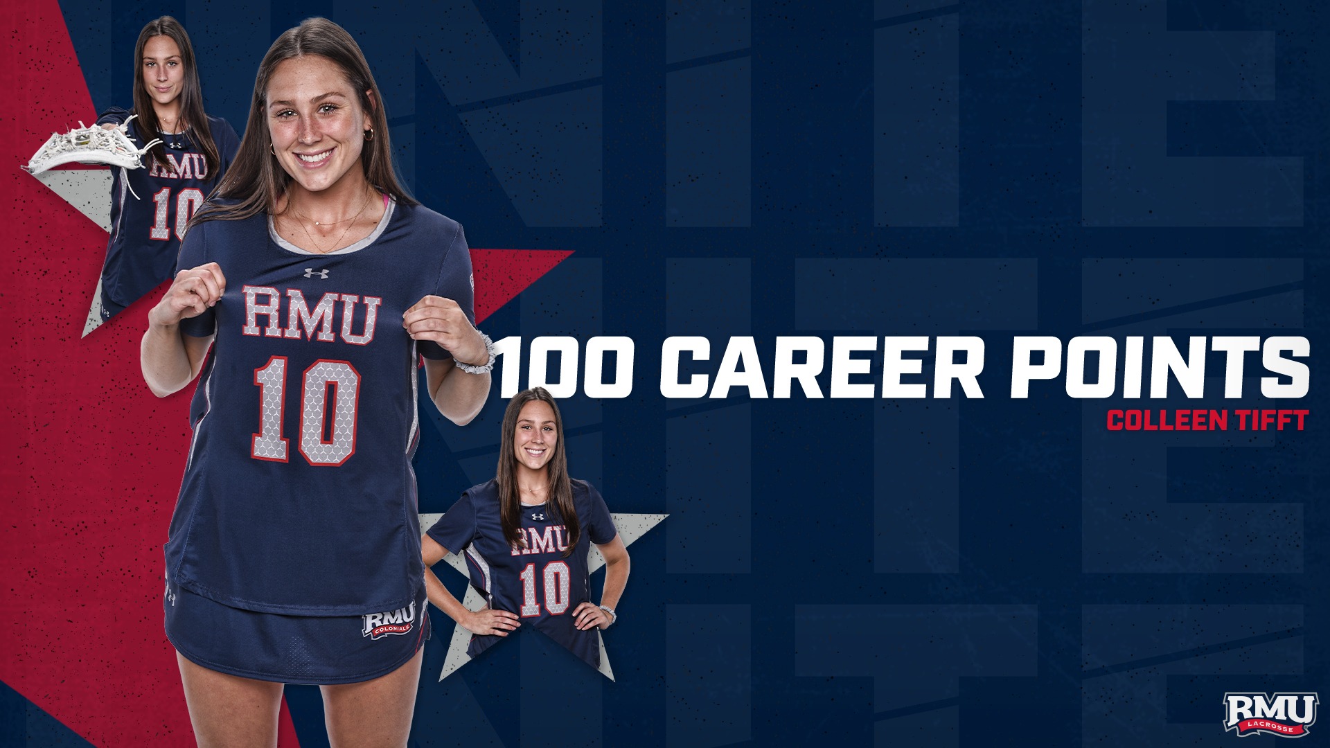 Colonials Double Up Penguins - Robert Morris University Athletics