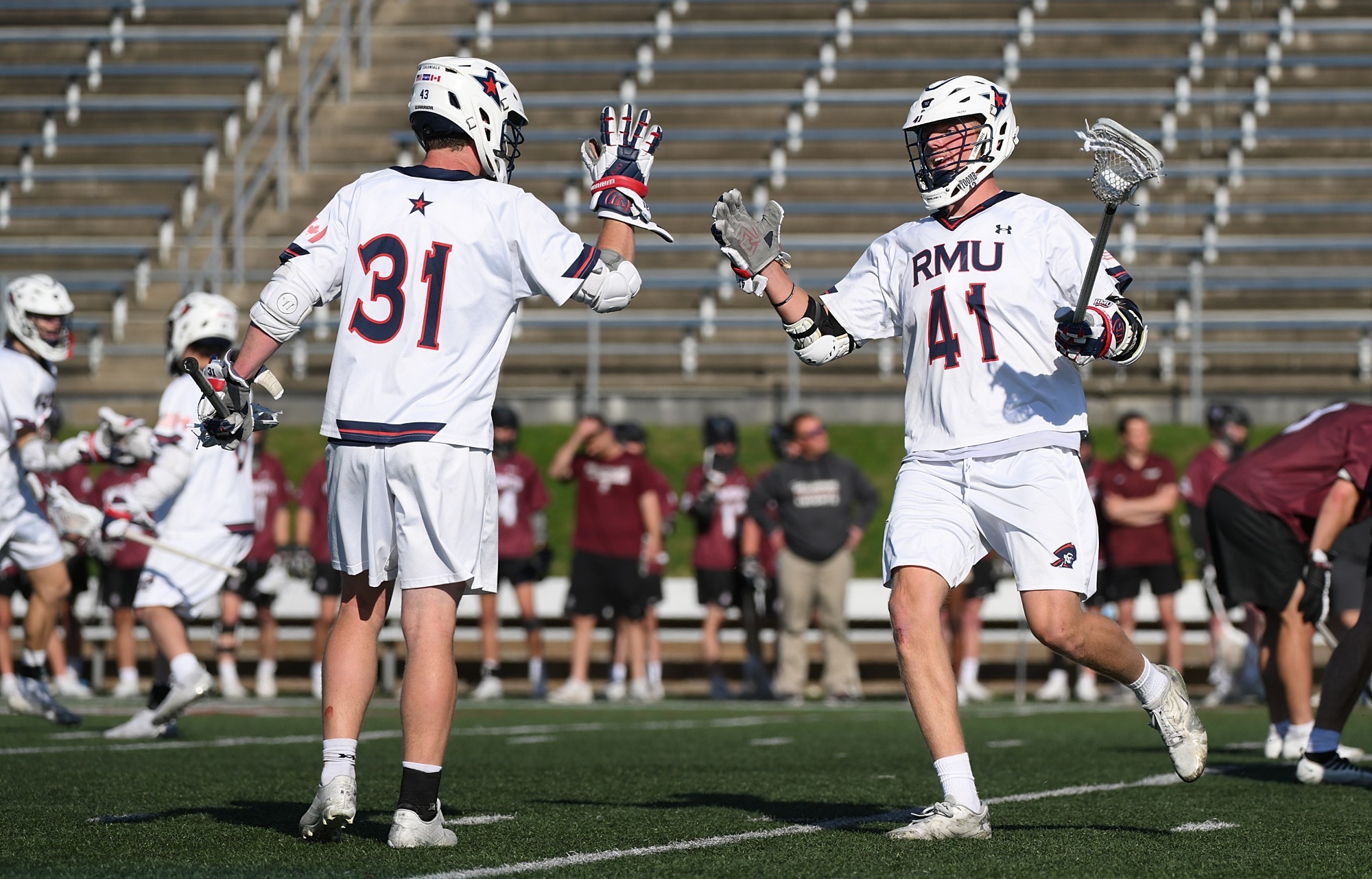 RMU Defeats Queens in ASUN Play - Robert Morris University Athletics