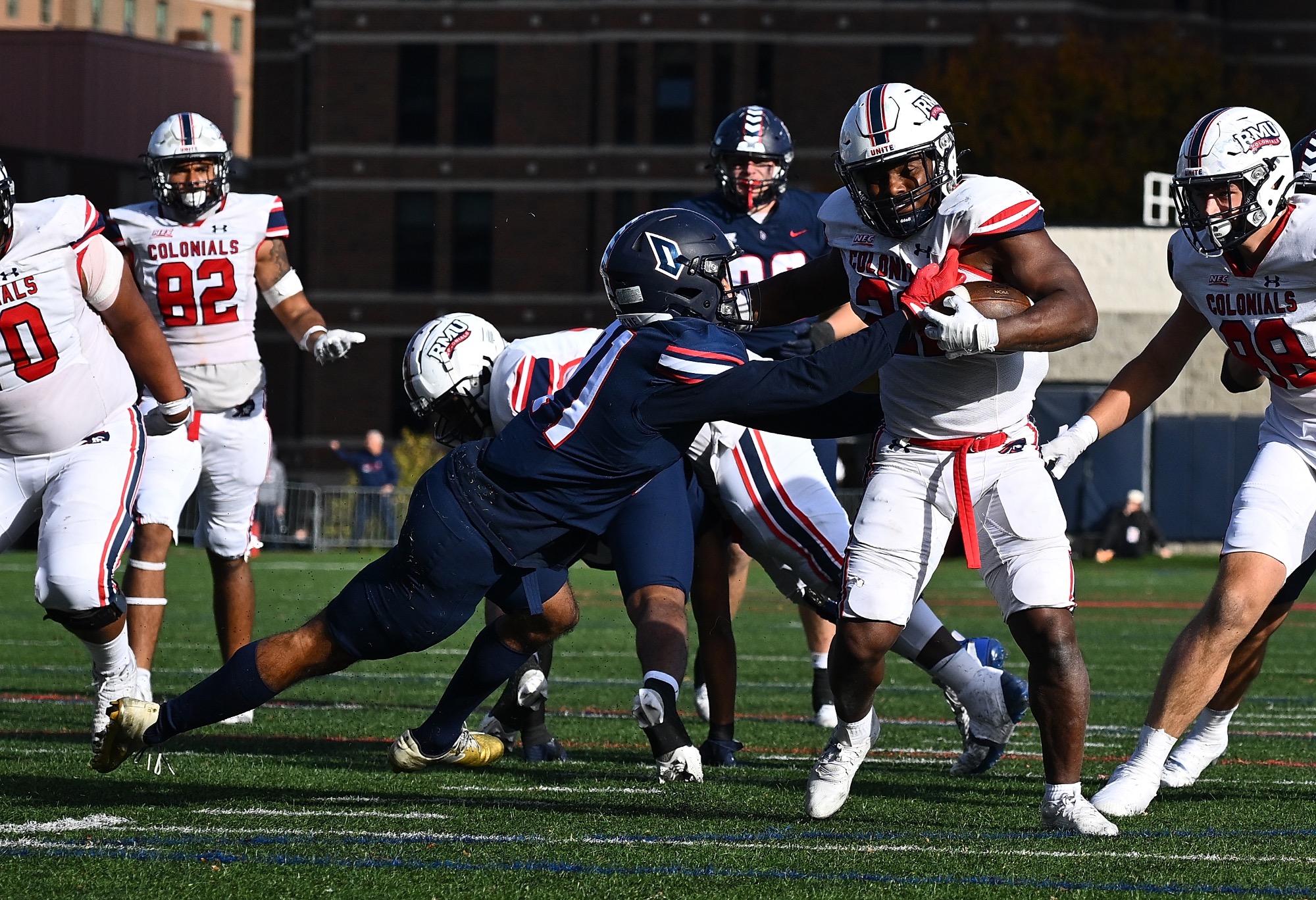RMU Football Hosts Stonehill on Senior Day - Robert Morris University ...