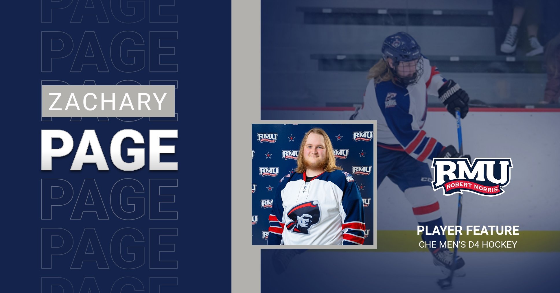 Zachary Page Player Profile - Robert Morris University Club Sports