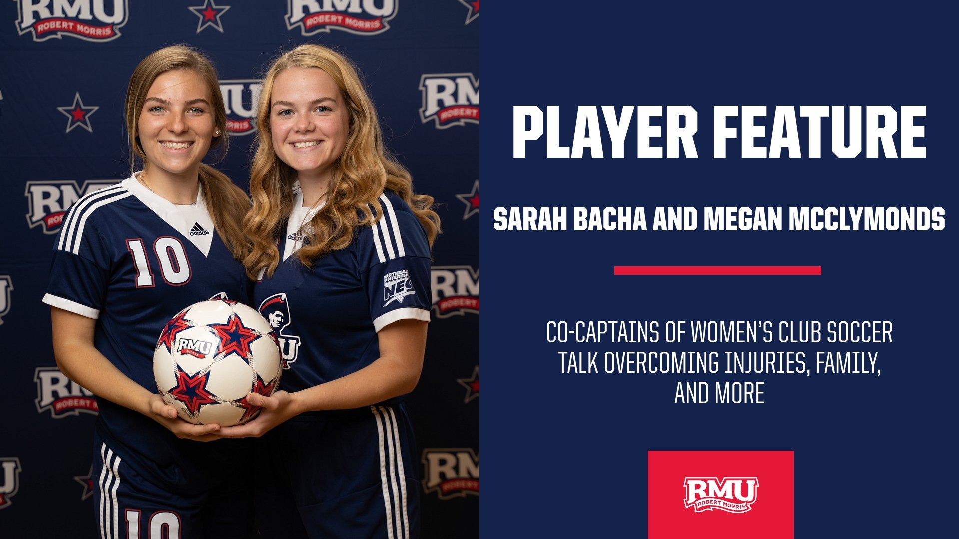 Player Profile: Sarah Bacha and Megan McClymonds - Robert Morris ...