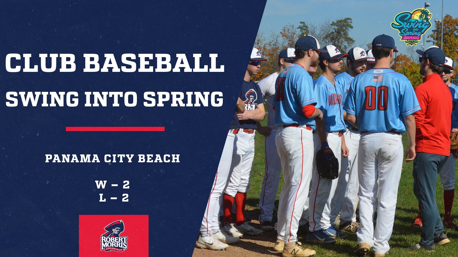 RMU Club Baseball is Swinging Into Spring - Robert Morris University ...