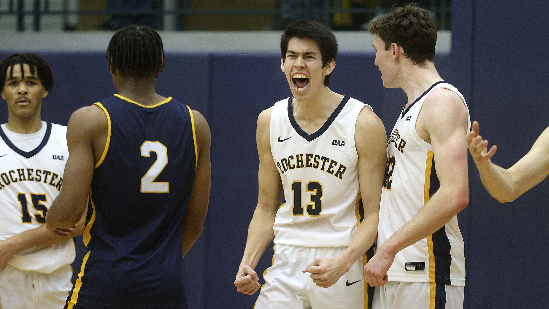 UR Ekes Out 79-77, Upset Win over #22 Emory - University of Rochester ...