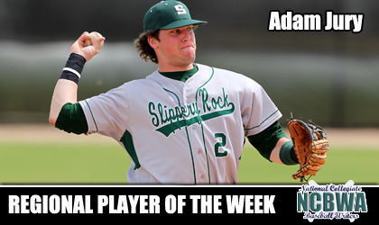 Adam Jury - Baseball - Slippery Rock University Athletics