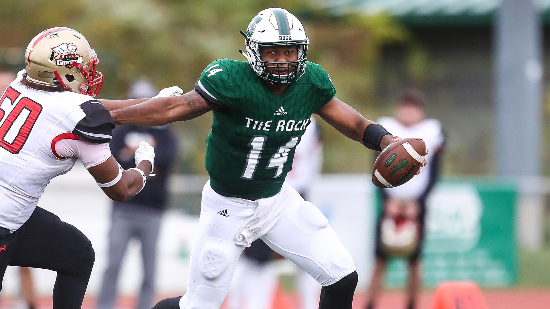 Rivers leads Rock by Seton Hill, 49-26 - Slippery Rock University Athletics