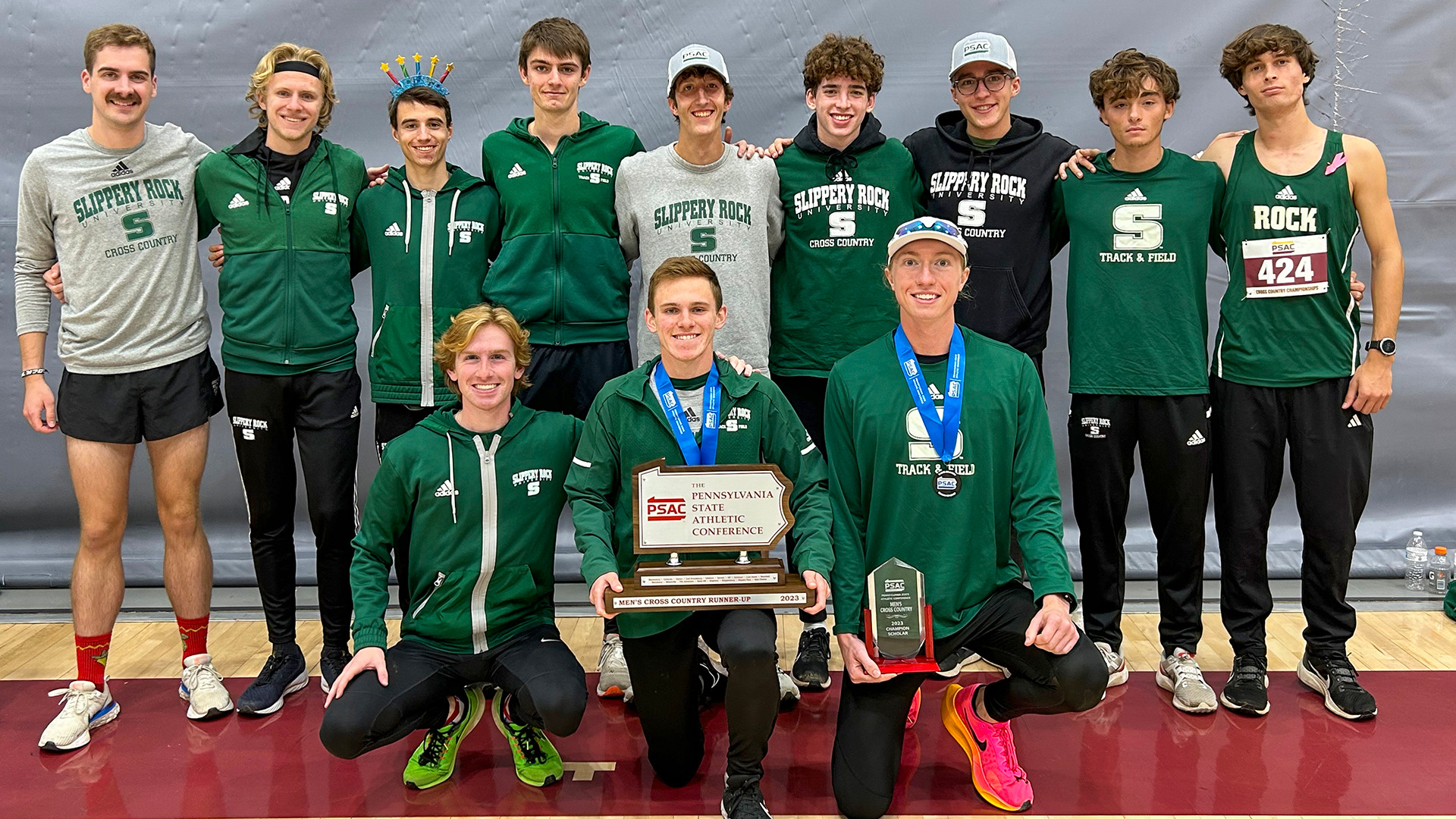 Rock men's XC picked second in PSAC - Slippery Rock University Athletics