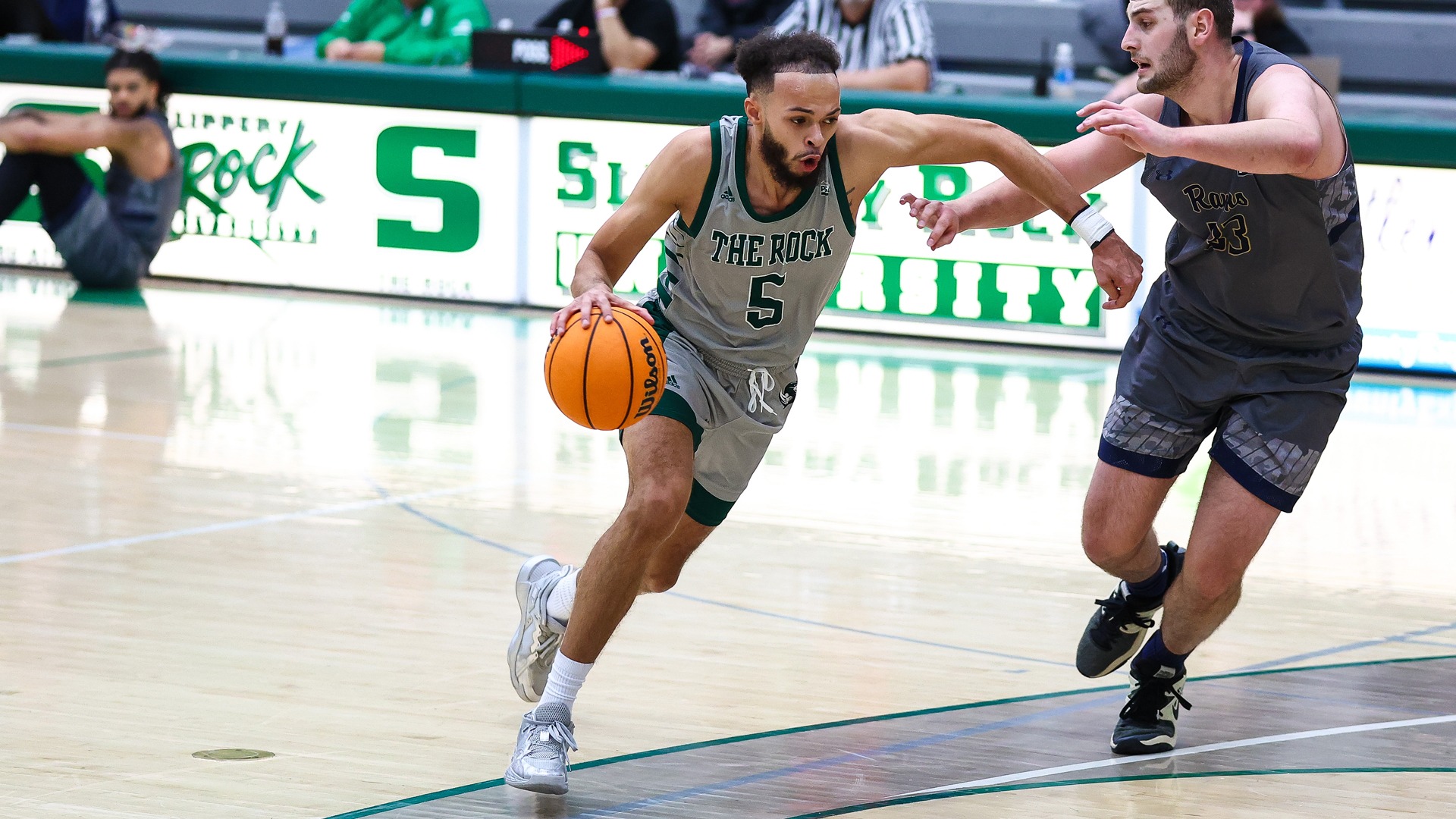Rock rallies to beat Davis & Elkins, 78-76 - Slippery Rock University ...
