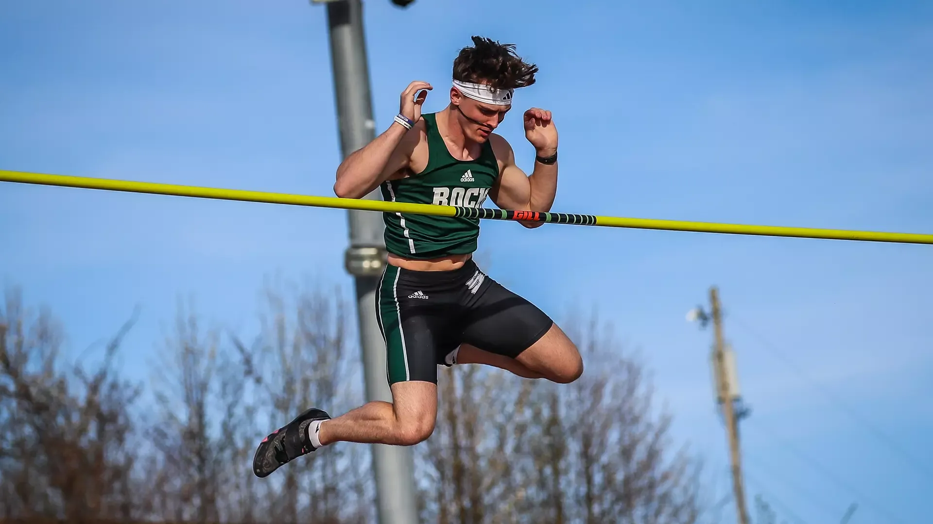 Rock men win 11 events at John Papa Invitational - Slippery Rock ...