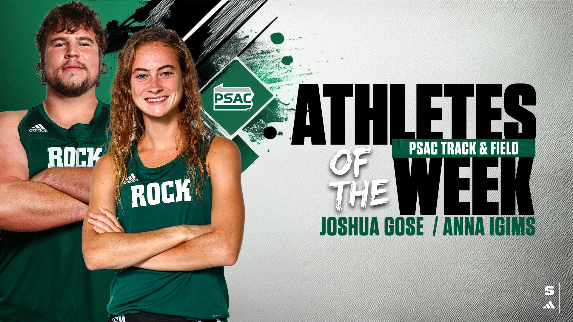 Rock men win 11 events at John Papa Invitational - Slippery Rock ...