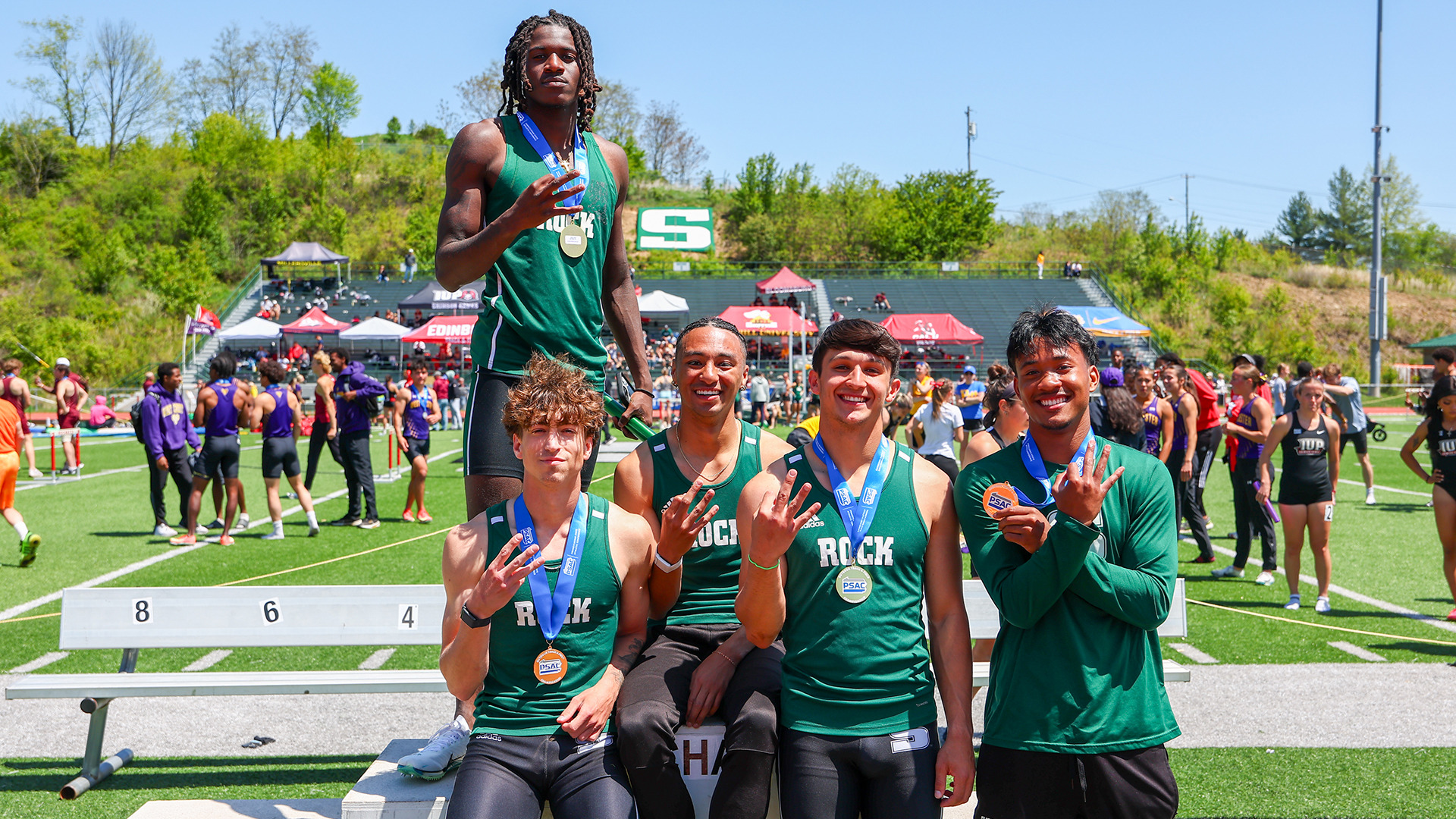 Rock men win 12 events at SRU Last Chance Meet - Slippery Rock ...