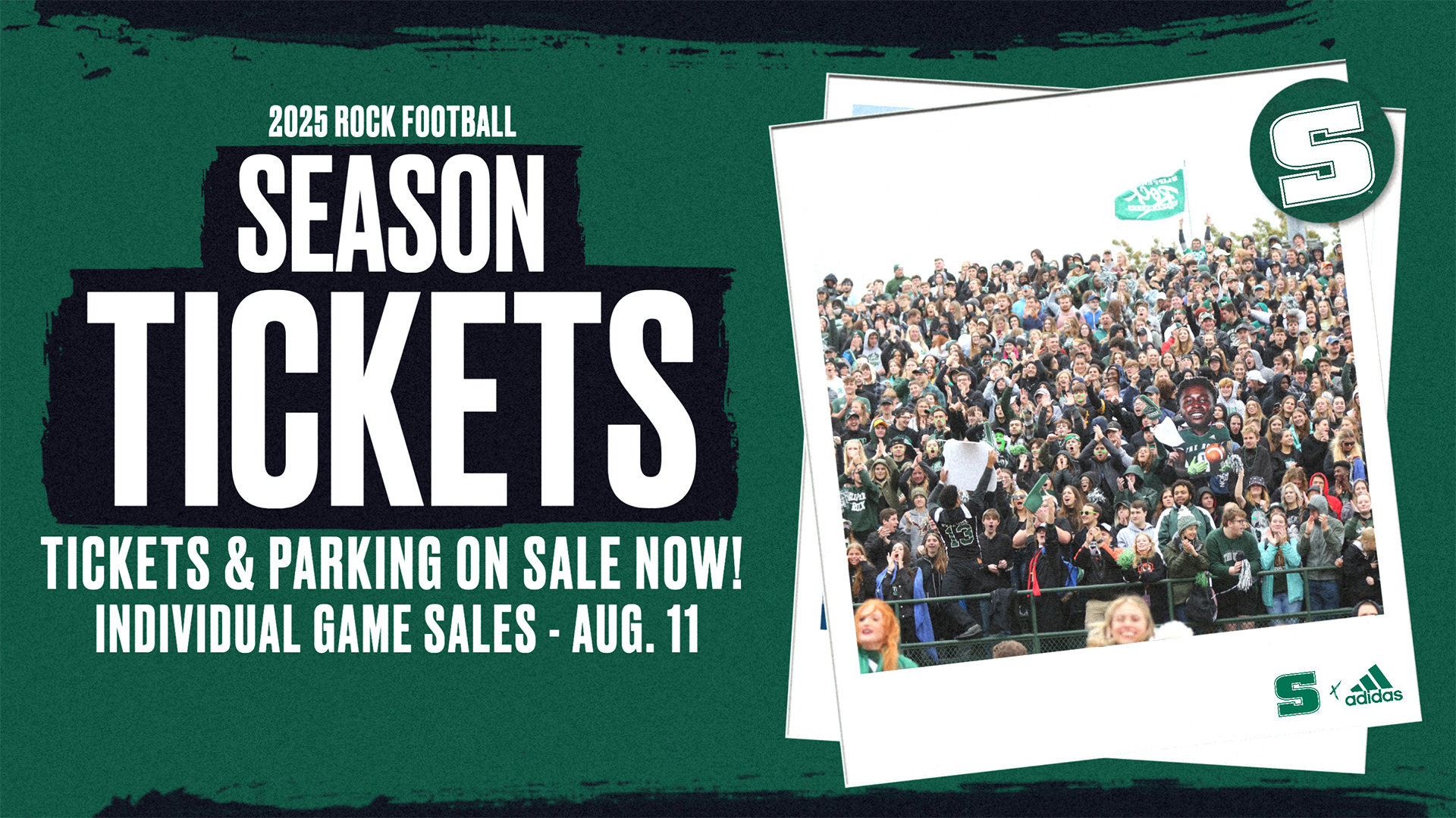 Rock football season tickets and parking on sale now - Slippery Rock ...
