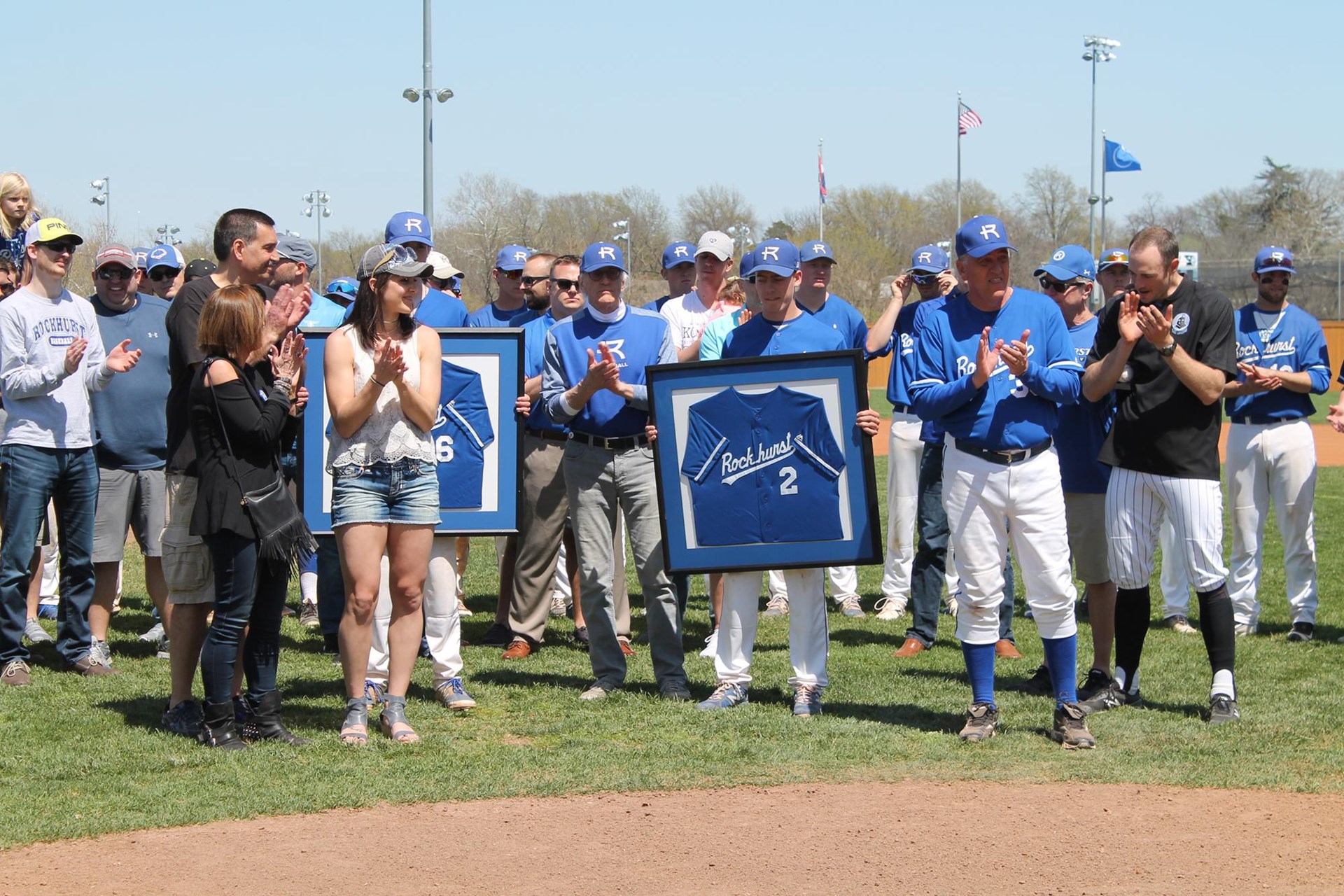 Hawks dedicate new stadium with pair of wins - Rockhurst University ...