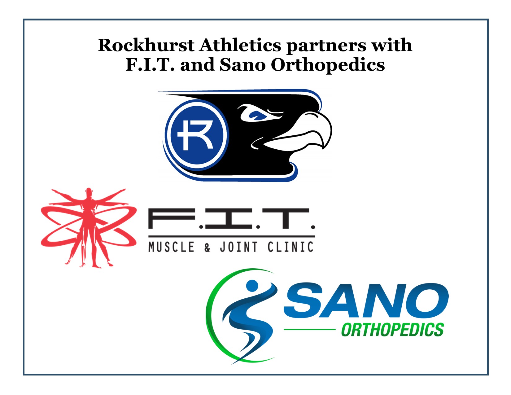 RU Athletics announces partnership with F.I.T. and Sano - Rockhurst ...