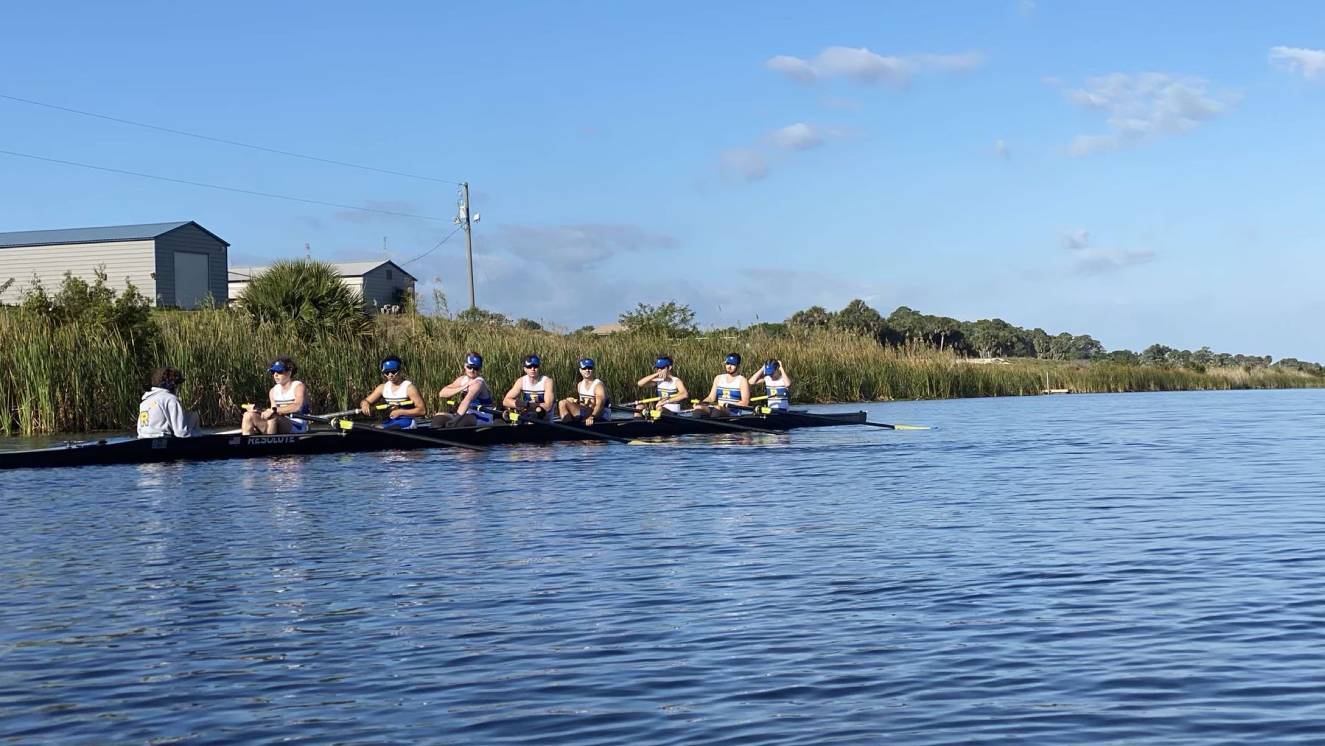 Men’s Rowing Team Scrimmages with Florida Tech - Rollins College