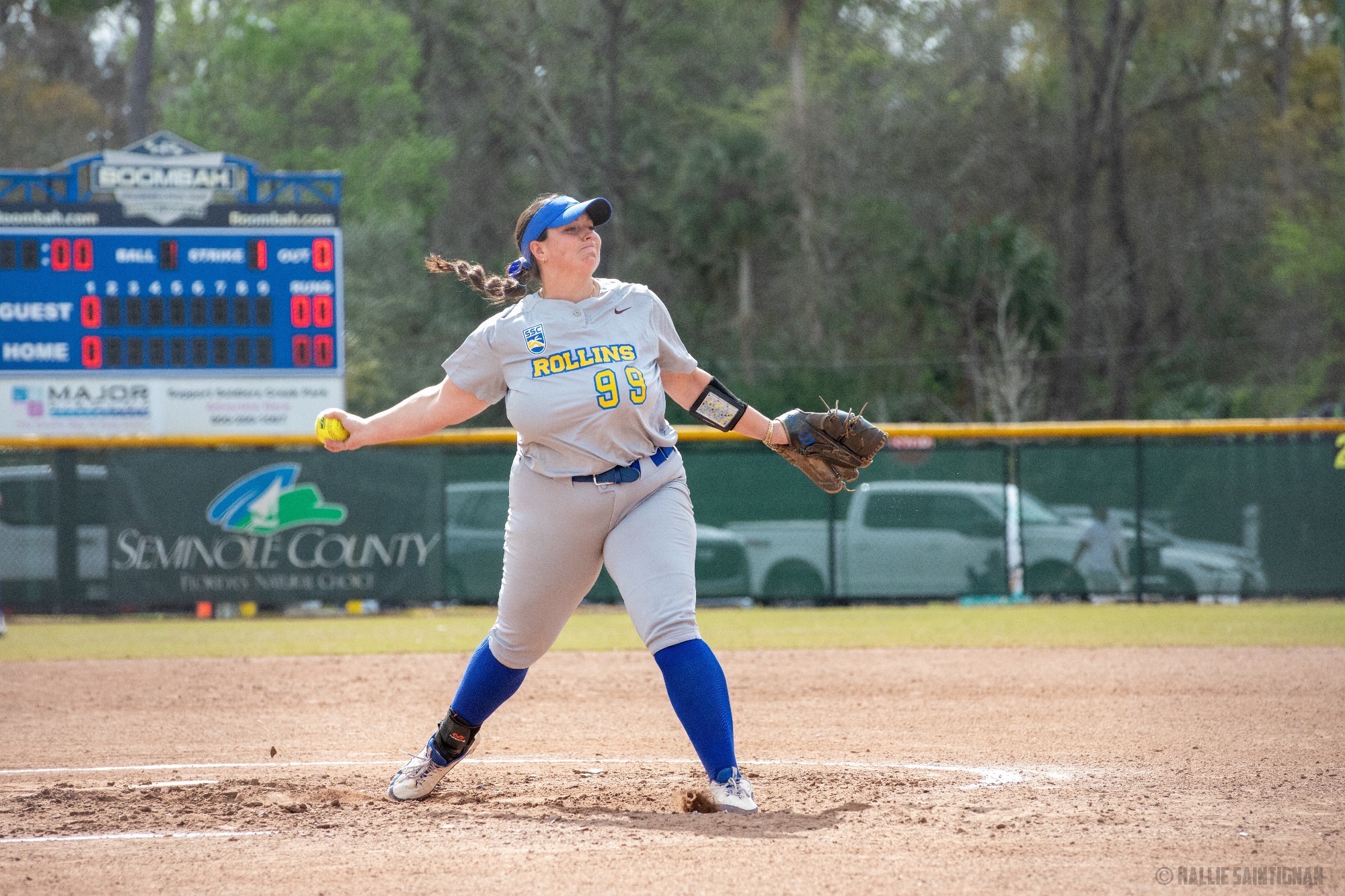 Worrell Tosses Five-Inning No-Hitter - Rollins College