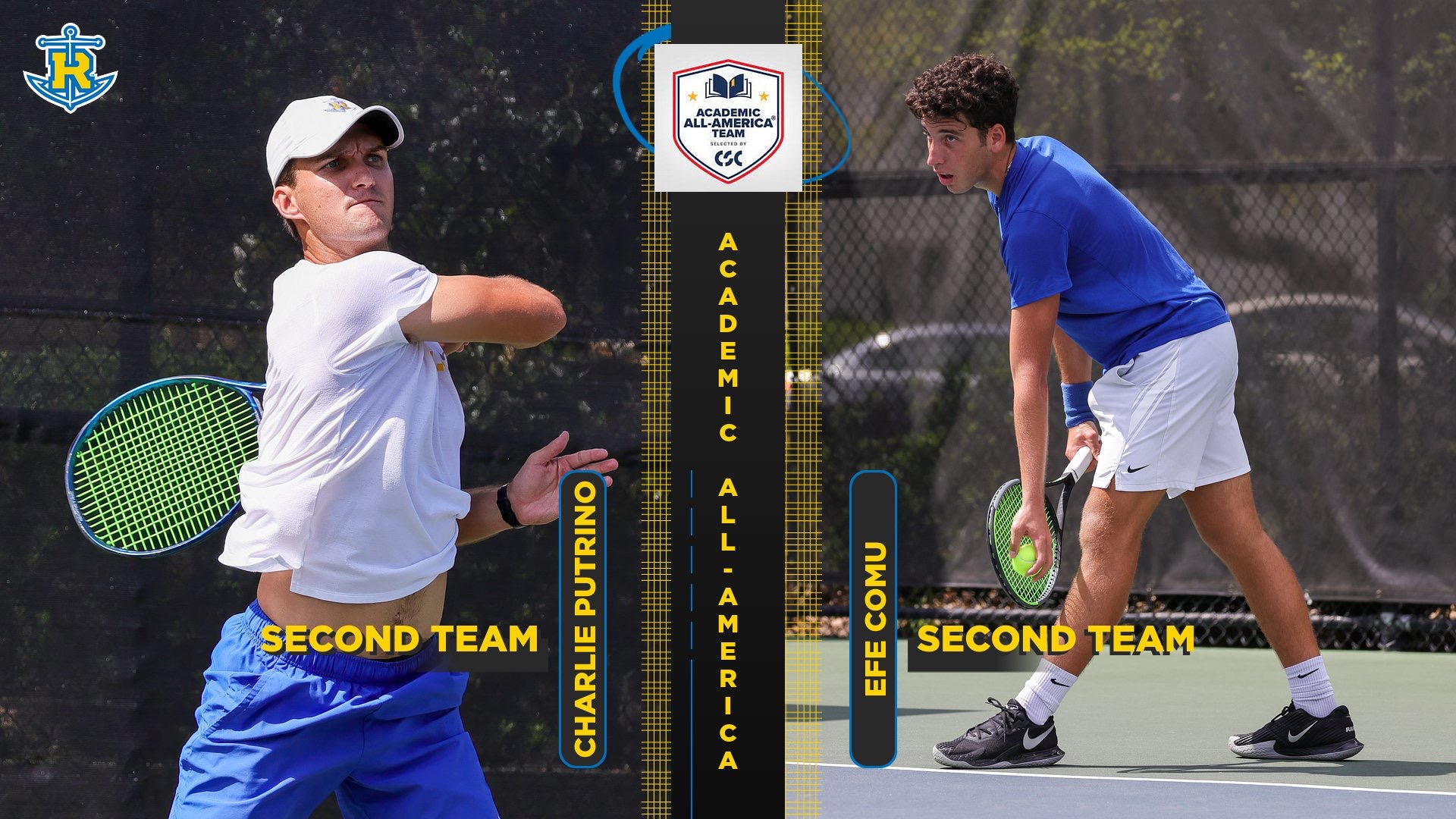 Comu and Putrino Earn Academic All-America Honors - Rollins College