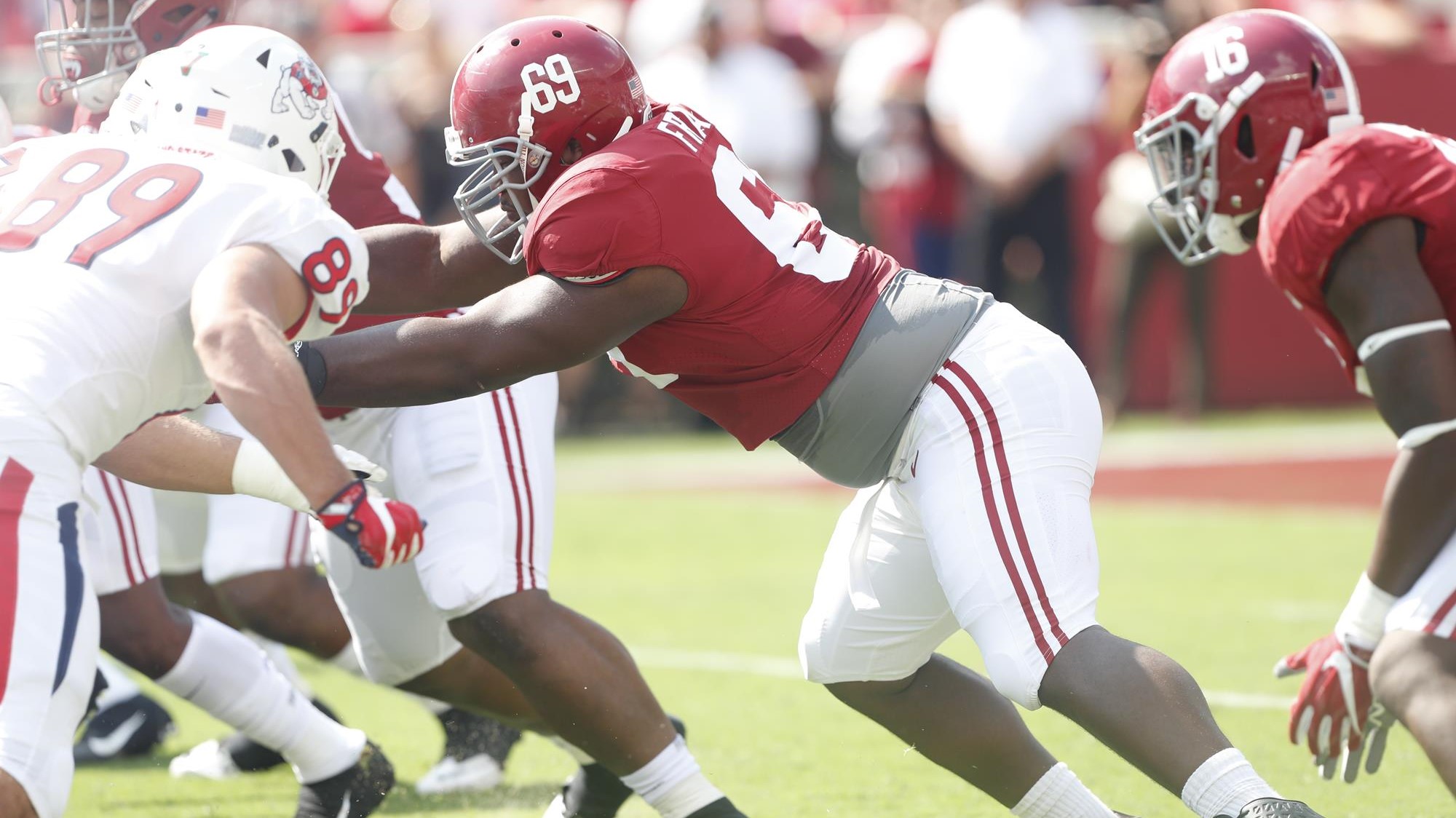 Joshua Frazier - Football - University of Alabama Athletics