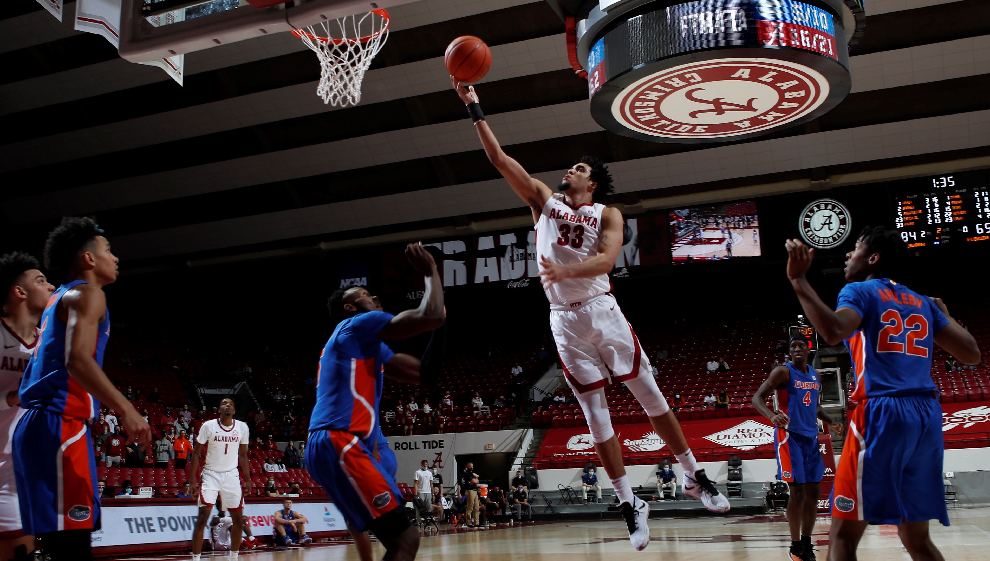 James Rojas - Men's Basketball - University of Alabama Athletics
