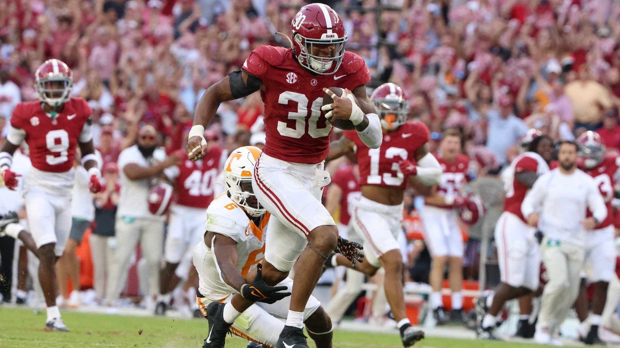 Jihaad Campbell - Football - University of Alabama Athletics