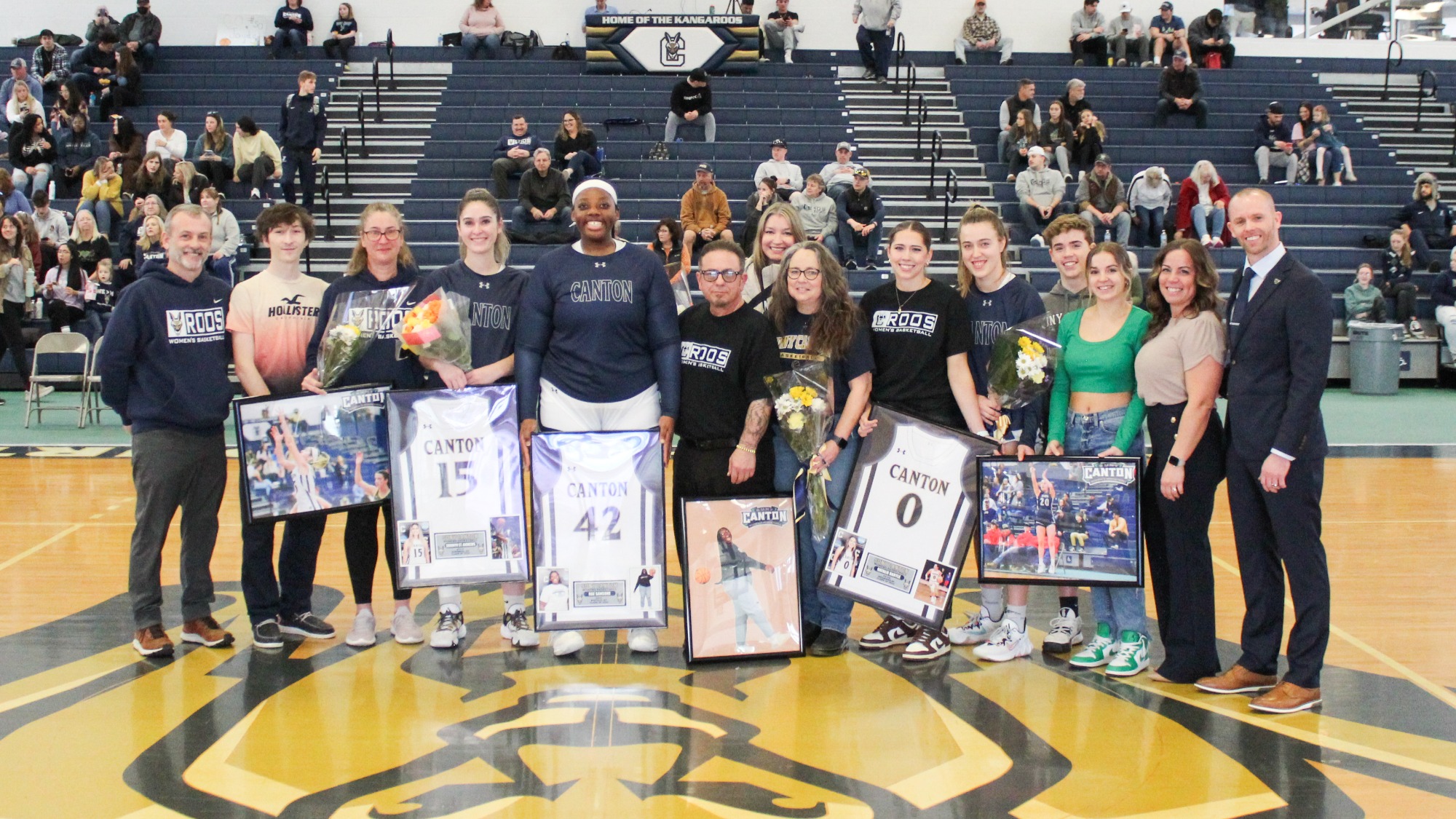 Roos Set Single-Game Made Threes Record in Win v. Badgers on Senior Day ...