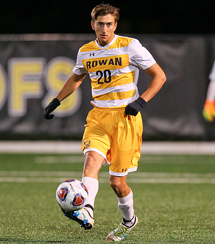 Shane Patterson - 2016 - Men's Soccer - Rowan University Athletics