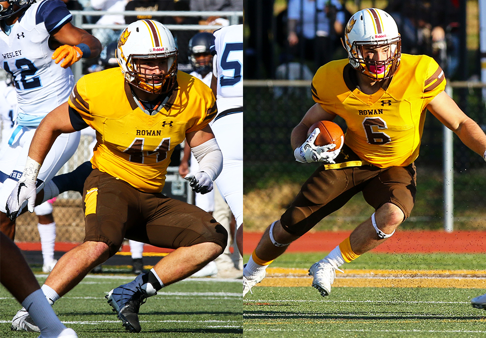 Two Rowan Football Players Earn All-Region Accolades - Rowan University ...