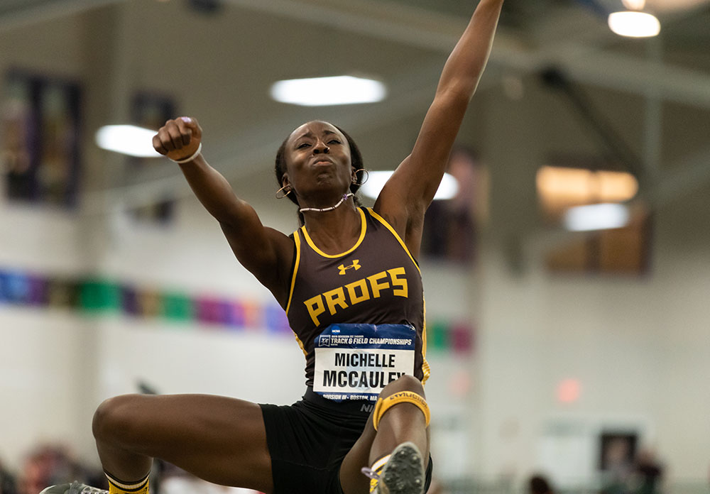 Macauley Takes Sixth In Long Jump At NCAA Indoor Championships - Rowan ...