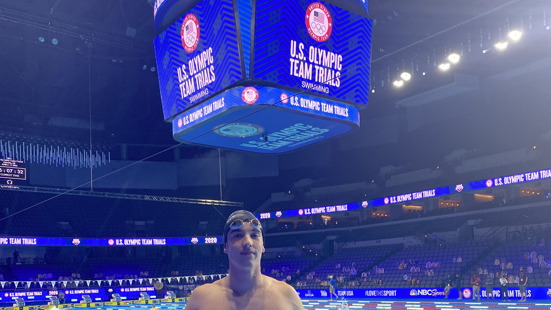 Dylan Regan Swims 50 Meter Freestyle at USA Swimming Olympic Trials ...
