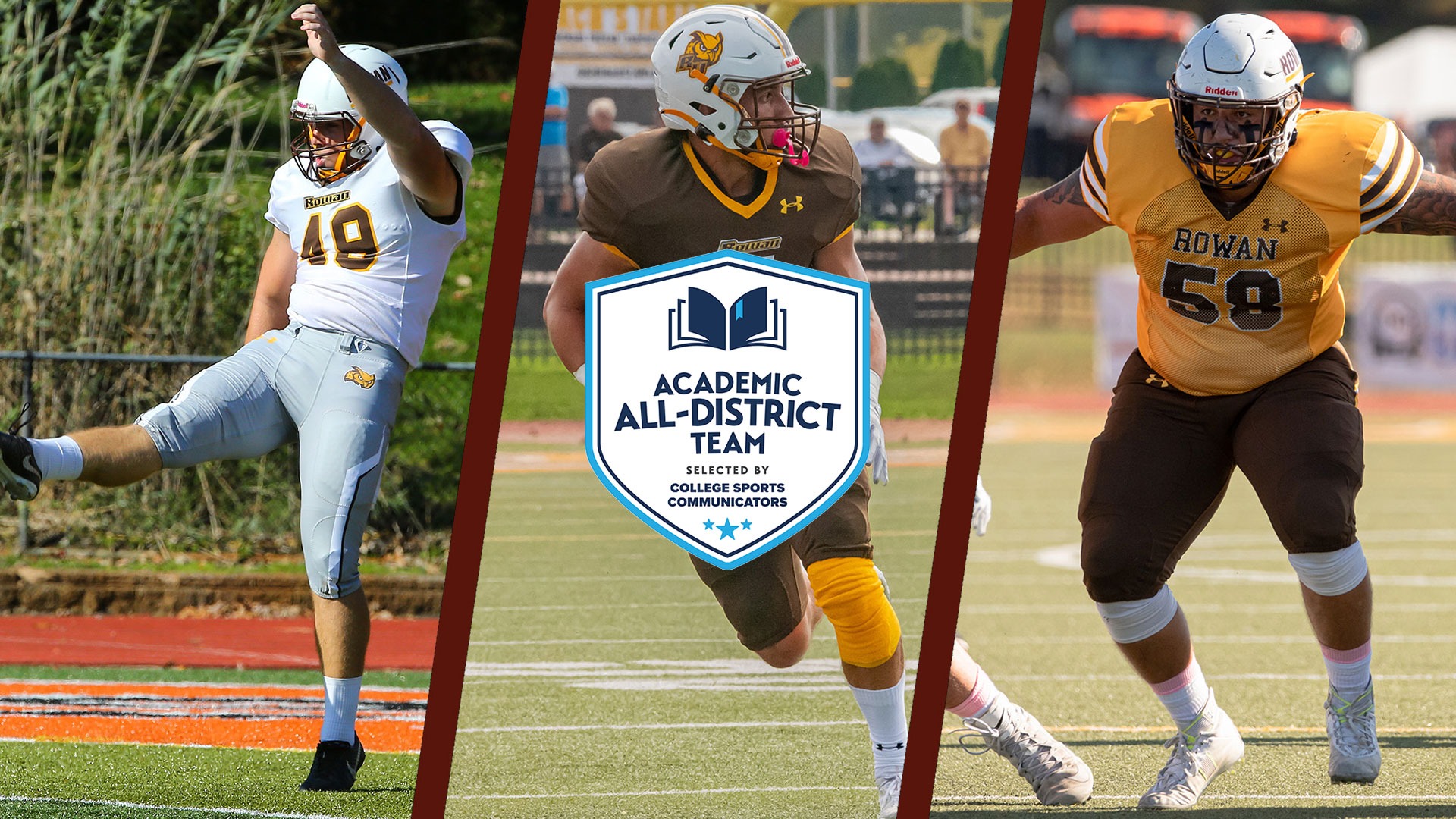 Kay, Maldonado and Stashek Garner CSC Academic All-District Football ...