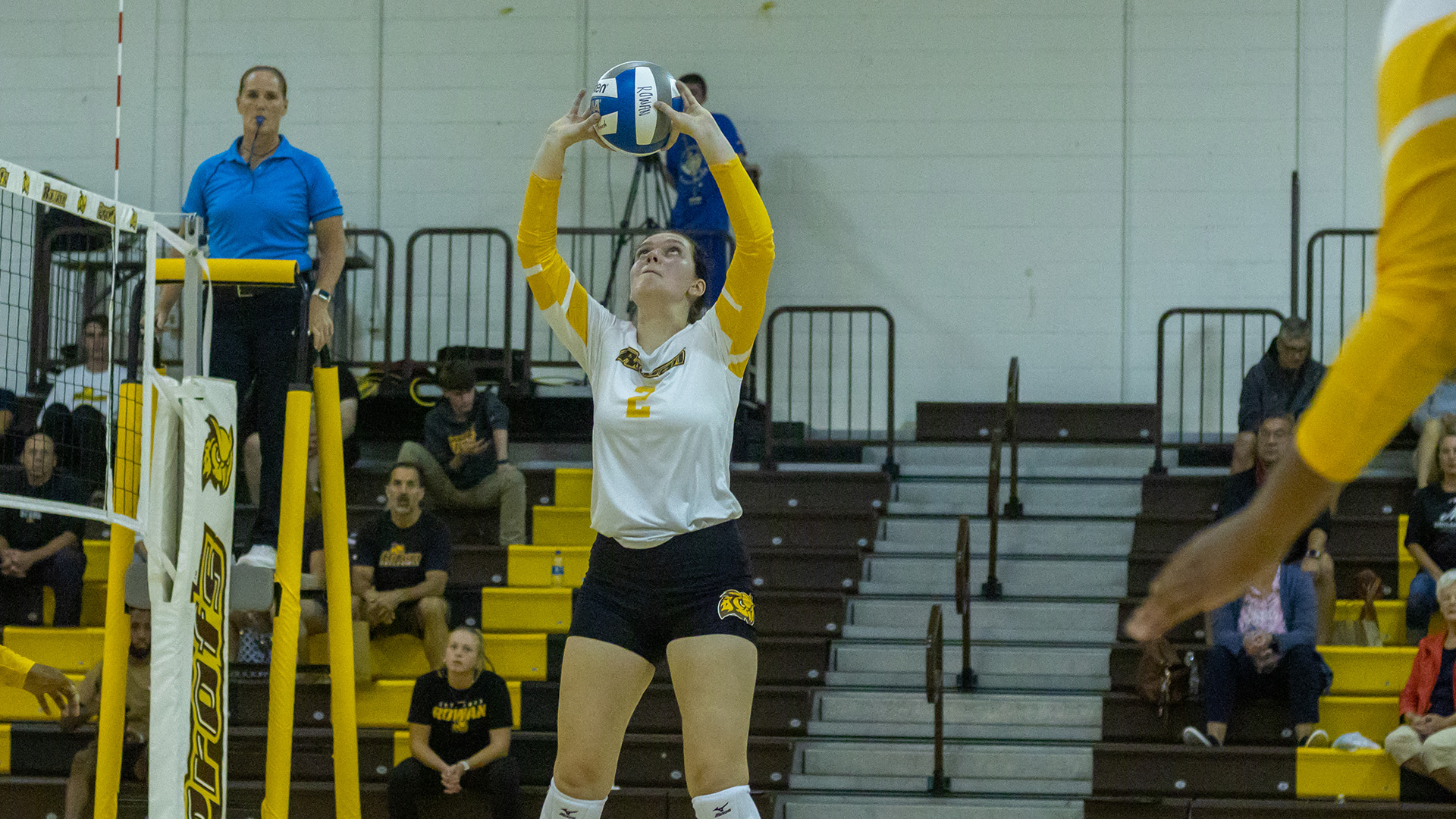 Volleyball Splits Tri-Match at Goucher - Rowan University Athletics