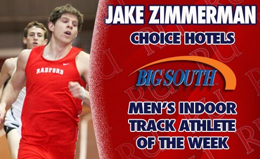 Jake Zimmerman - Men's Track and Field - Radford University Athletics