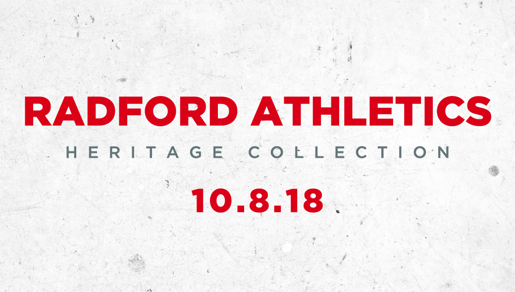 RADFORD ATHLETICS TO REVEAL HERITAGE COLLECTION - Radford University ...