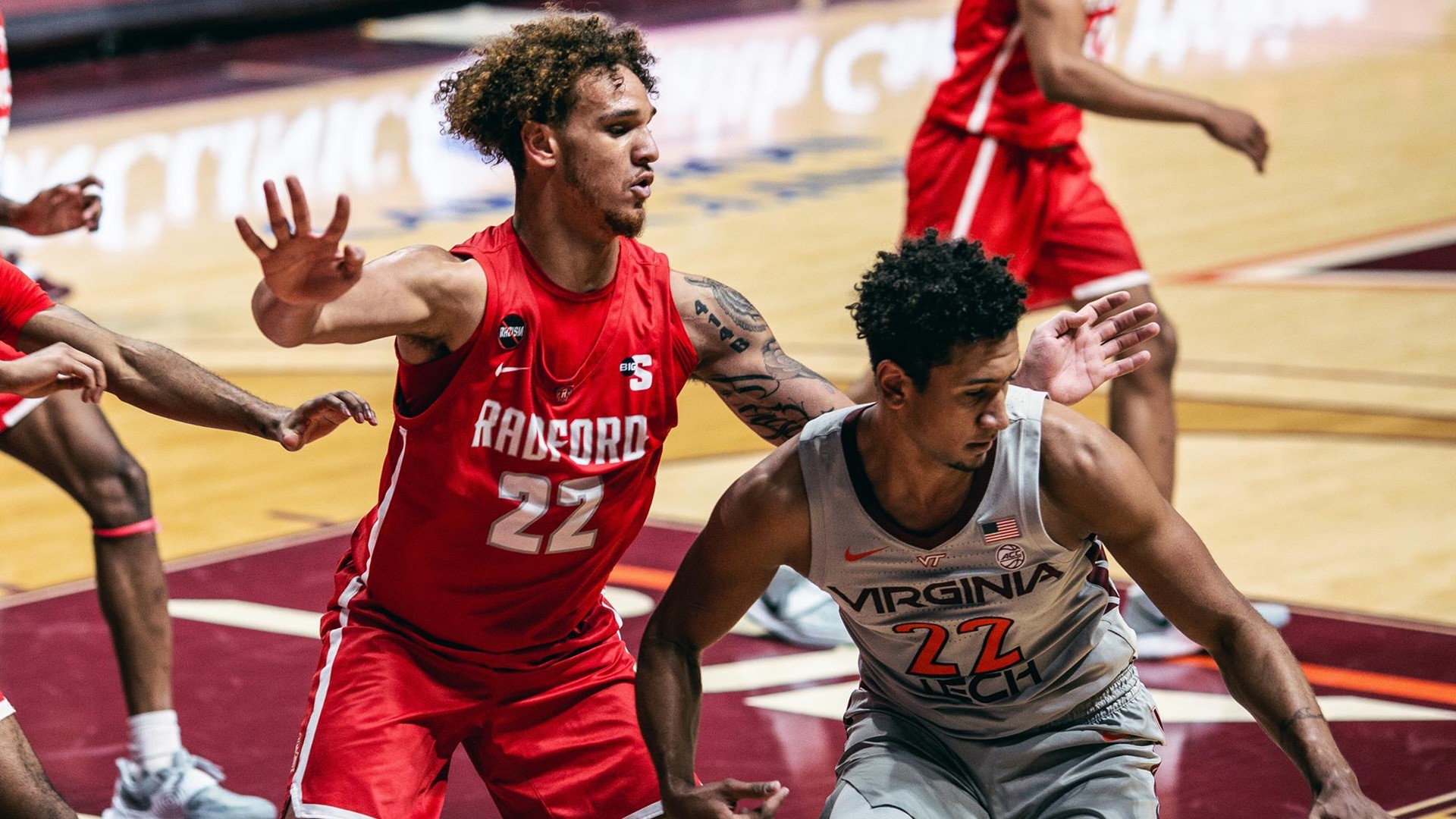 Lewis Djonkam - Men's Basketball - Radford University Athletics