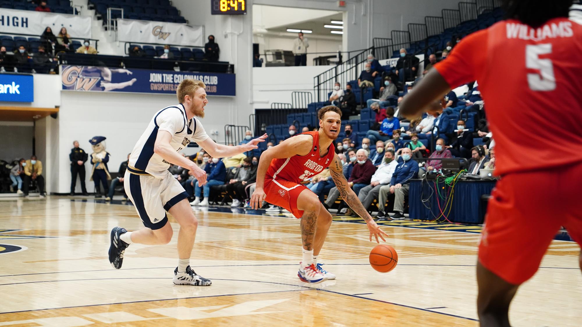 Lewis Djonkam - Men's Basketball - Radford University Athletics